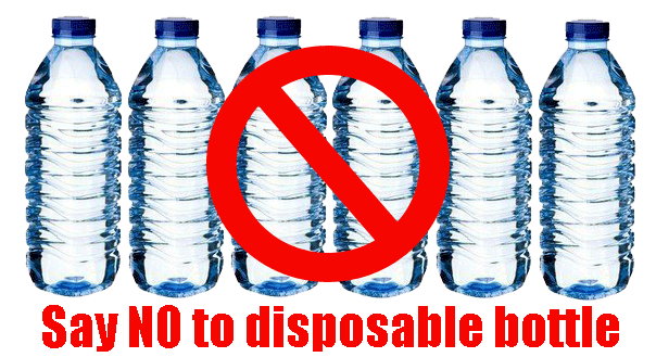 save the environment say NO to disposable